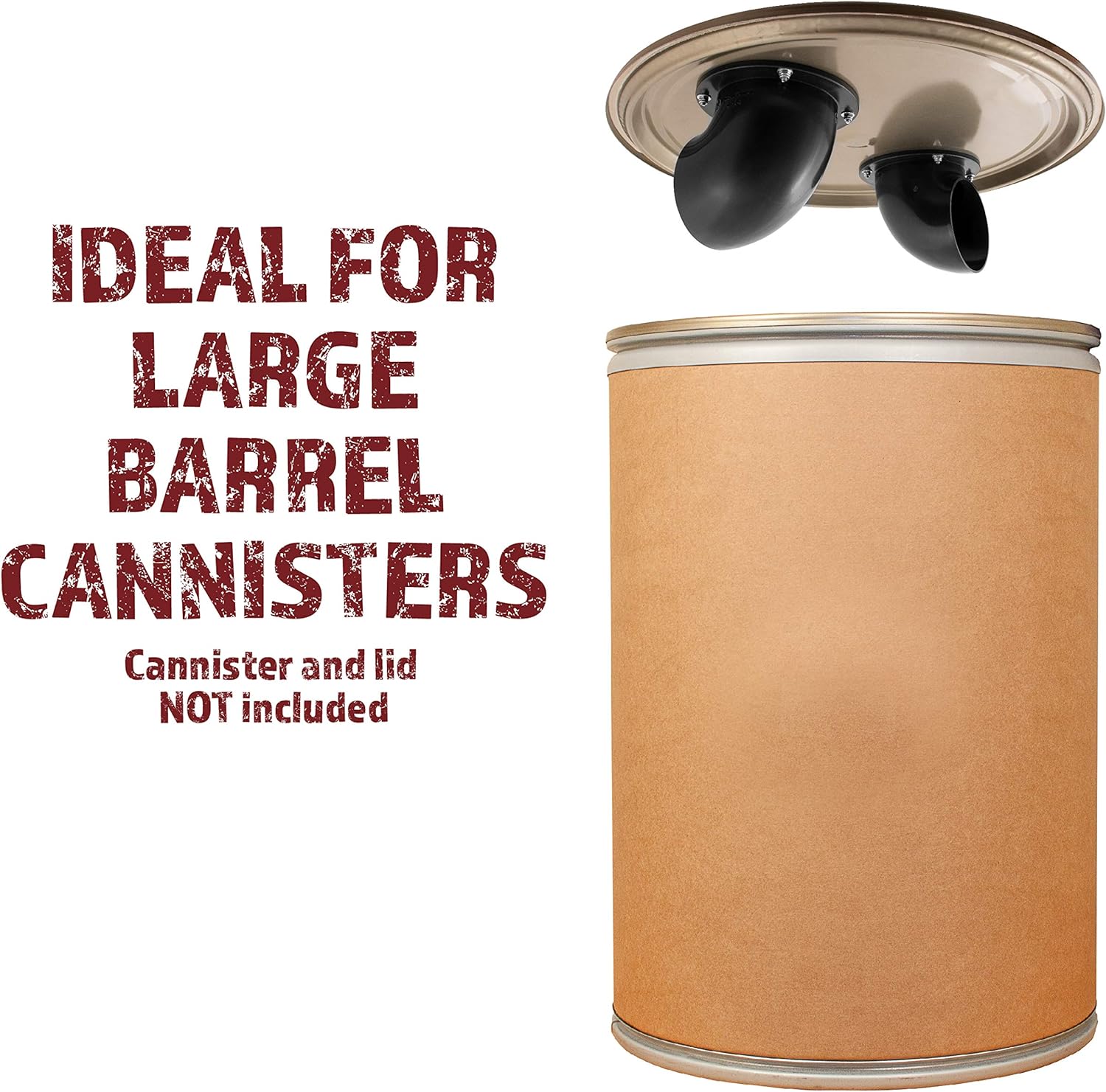 4 inch Dust Separator Cyclone Dust Collector Kit for Use with Barrels ...