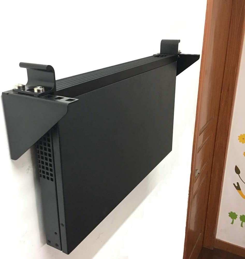 Jingchengmei Lightweight 4U 19 Inch Folding Vertical Wall Mount Rack ...
