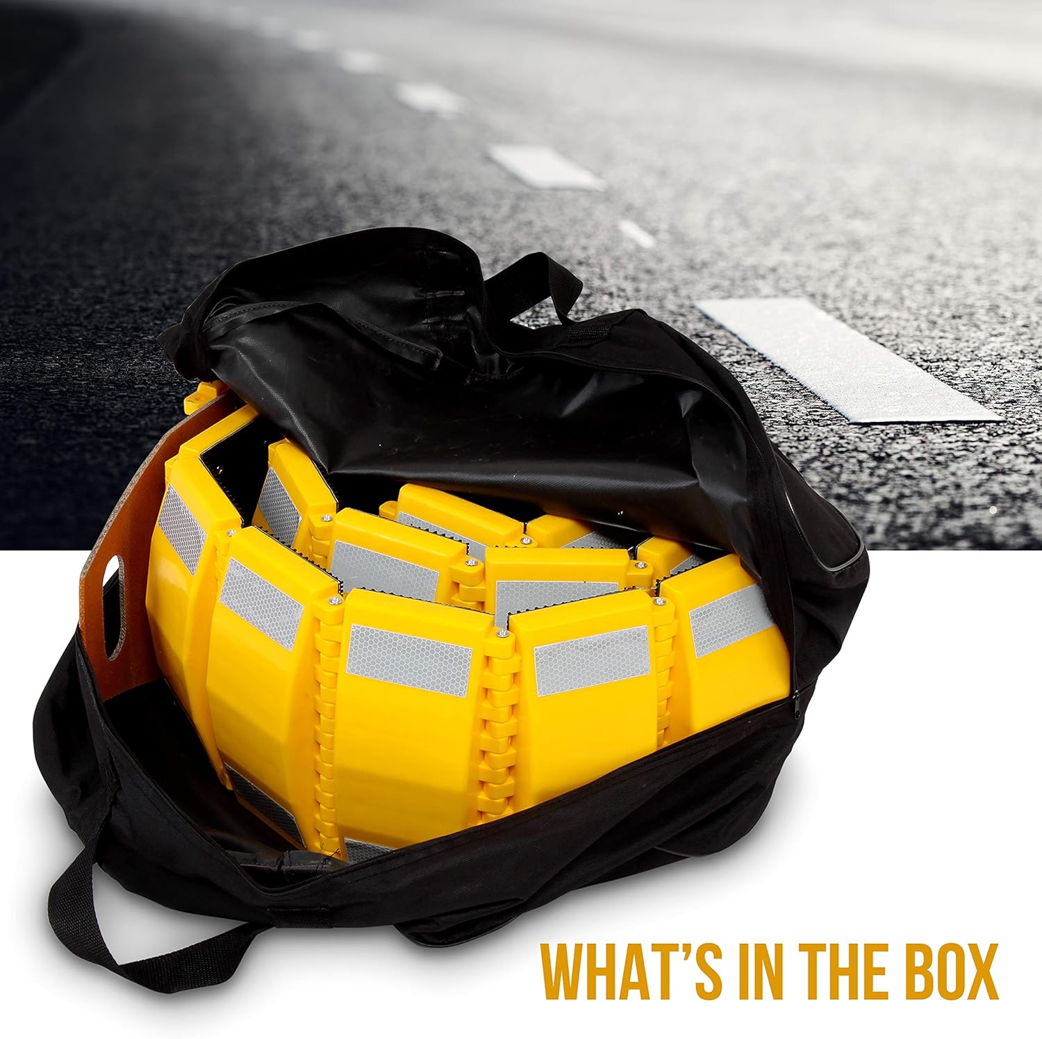 Pyle Portable Vehicle Traffic Speed Bump - 9.8' ft Heavy Duty ...