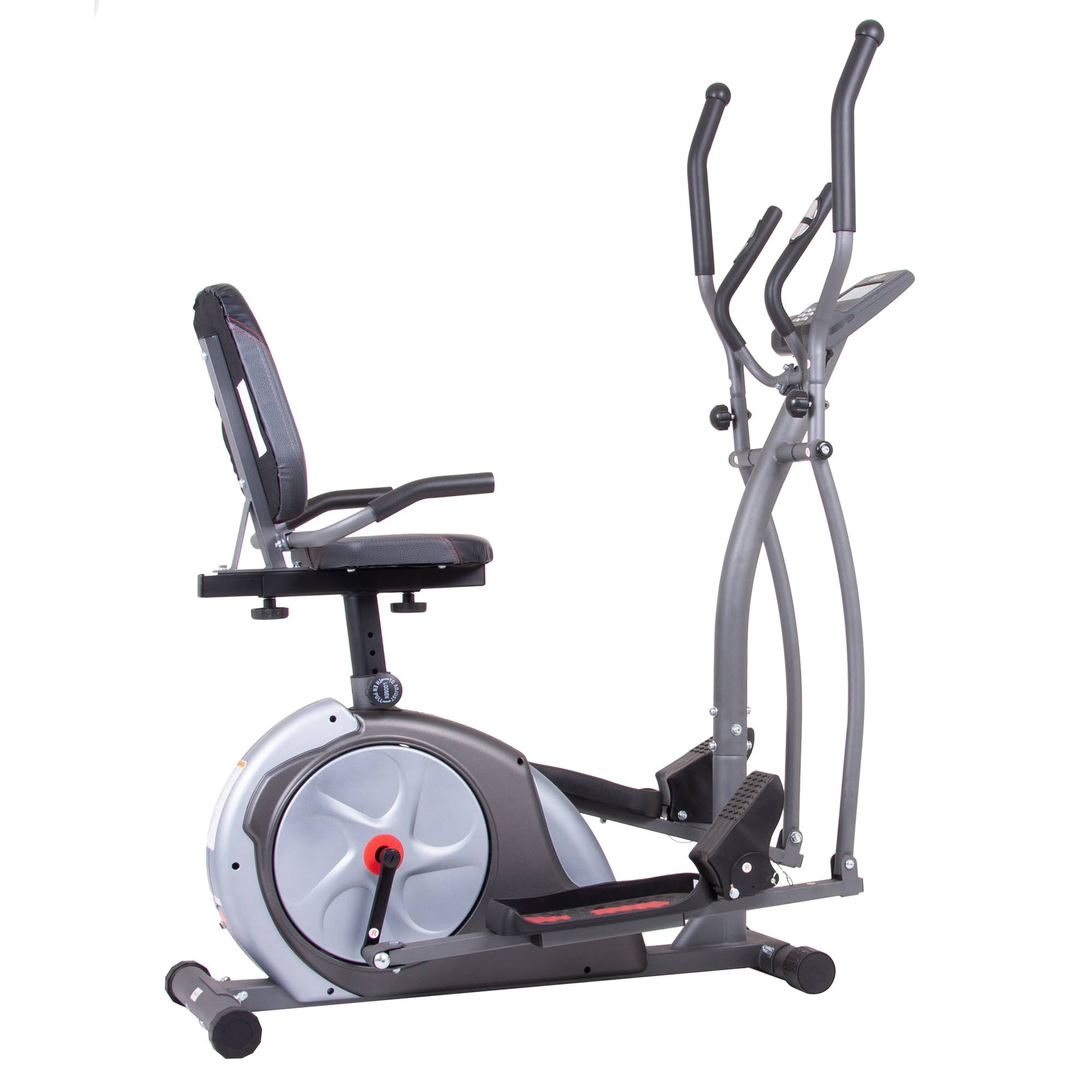 Body Rider 3-in-1 Trio-Trainer Workout Machine, Gray - Revivalcandy