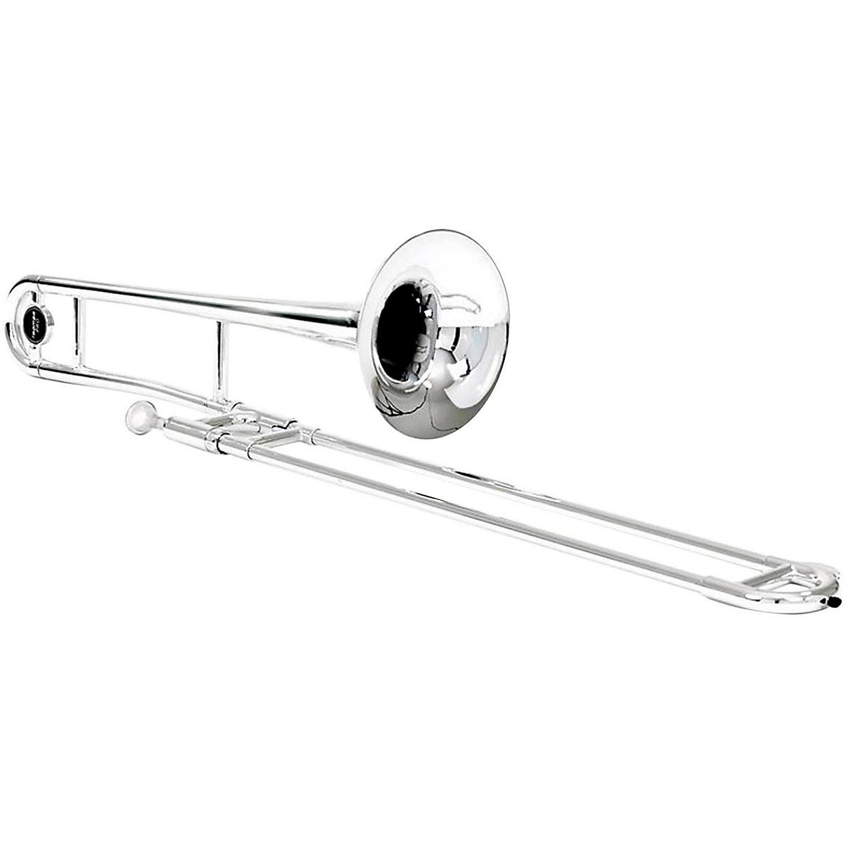 Allora ATB100M Aere Custom Series Plastic Trombone Metallic Silver ...