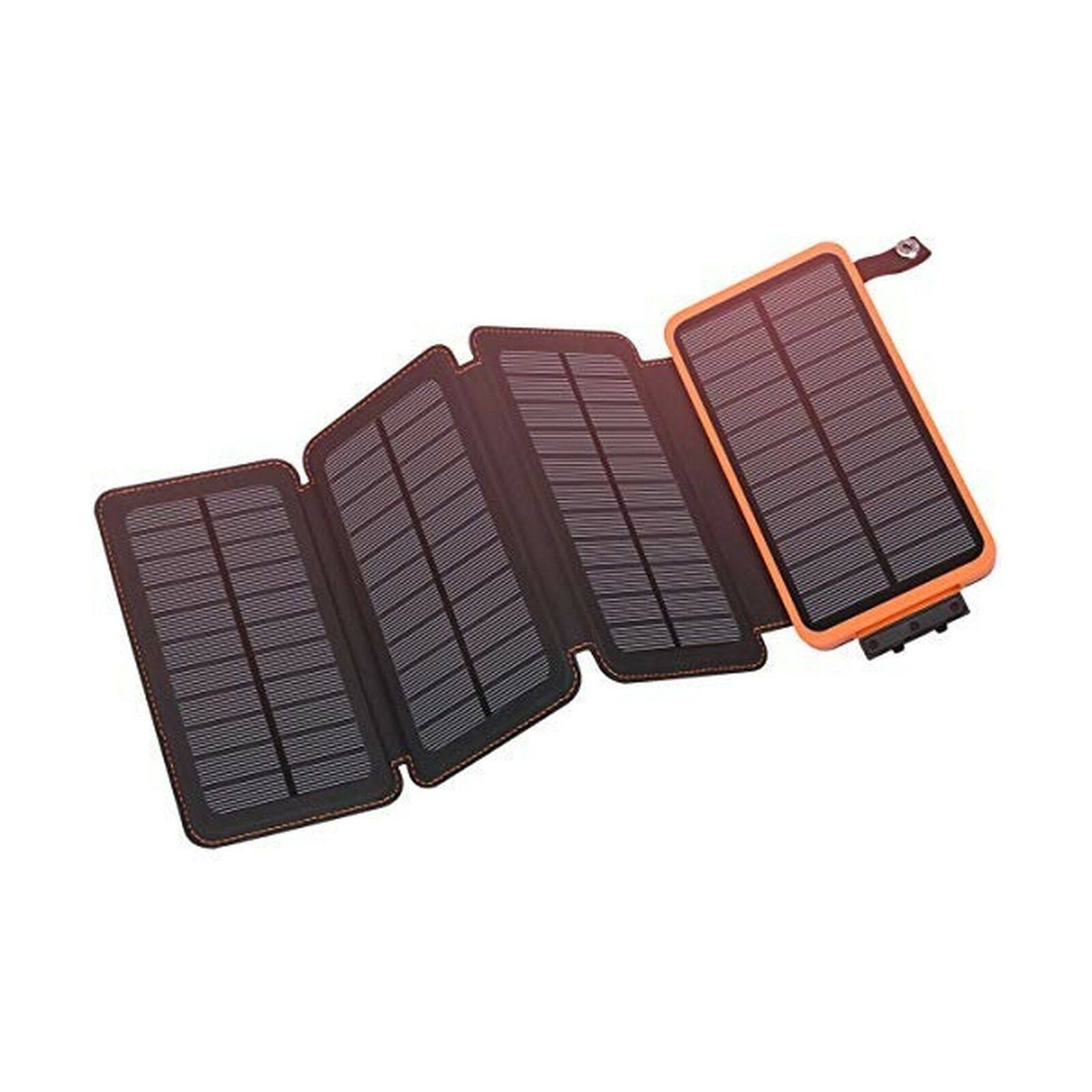 Solar Charger 25000mAh, Hiluckey Outdoor Portable Power Bank with 4 ...