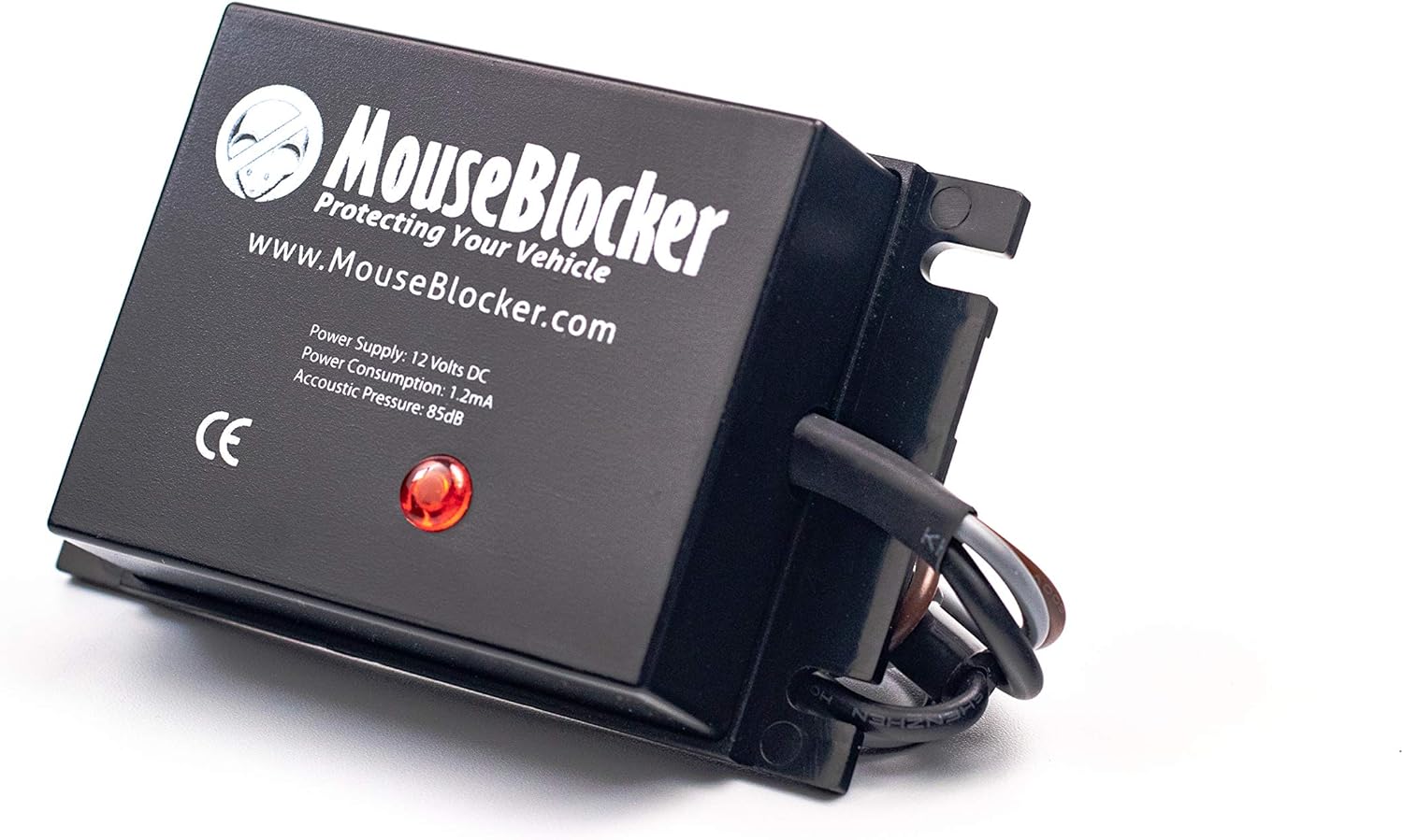 MouseBlocker 12V Ultrasonic Under Hood Mouse and Rodent Deterrent for ...