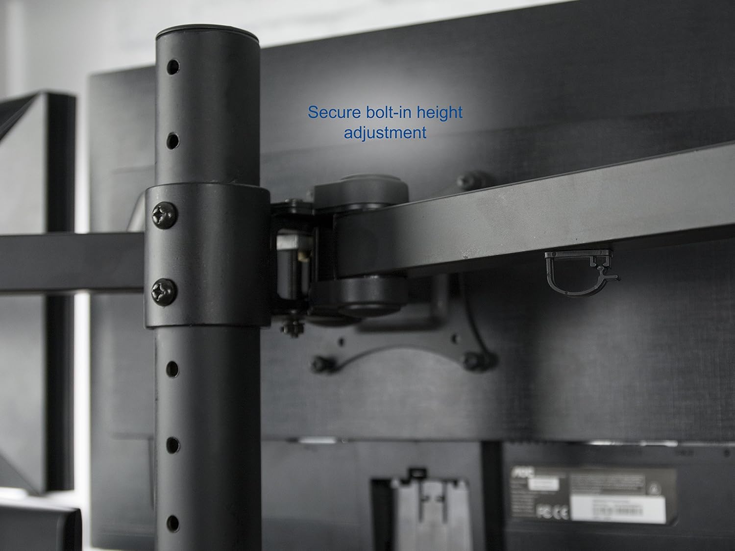 VIVO Hex LCD Monitor Desk Mount Stand Heavy Duty and Fully Adjustable ...