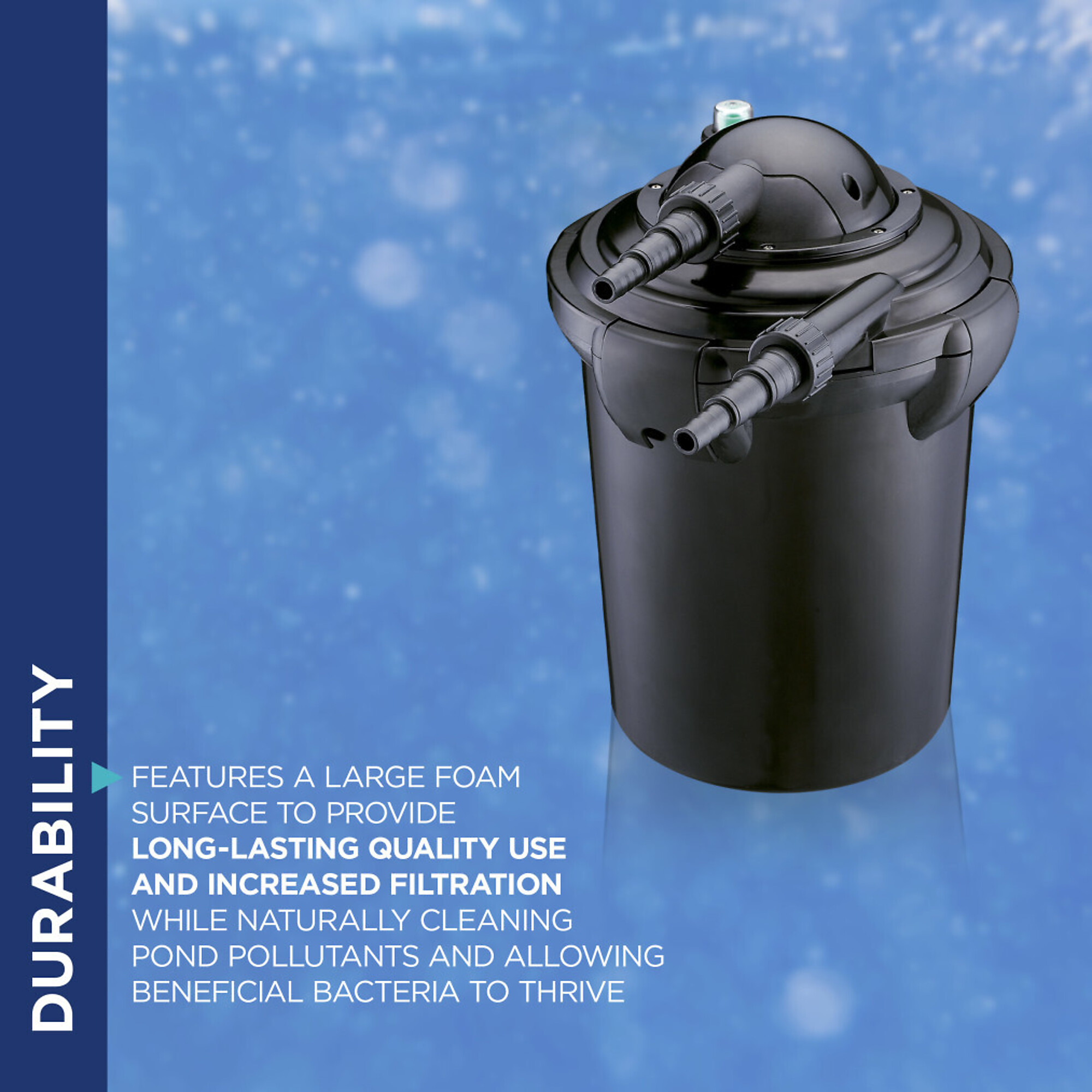 Alpine Corporation, Pressure Filter 1000 Gallon without UVC, Volts 120 ...