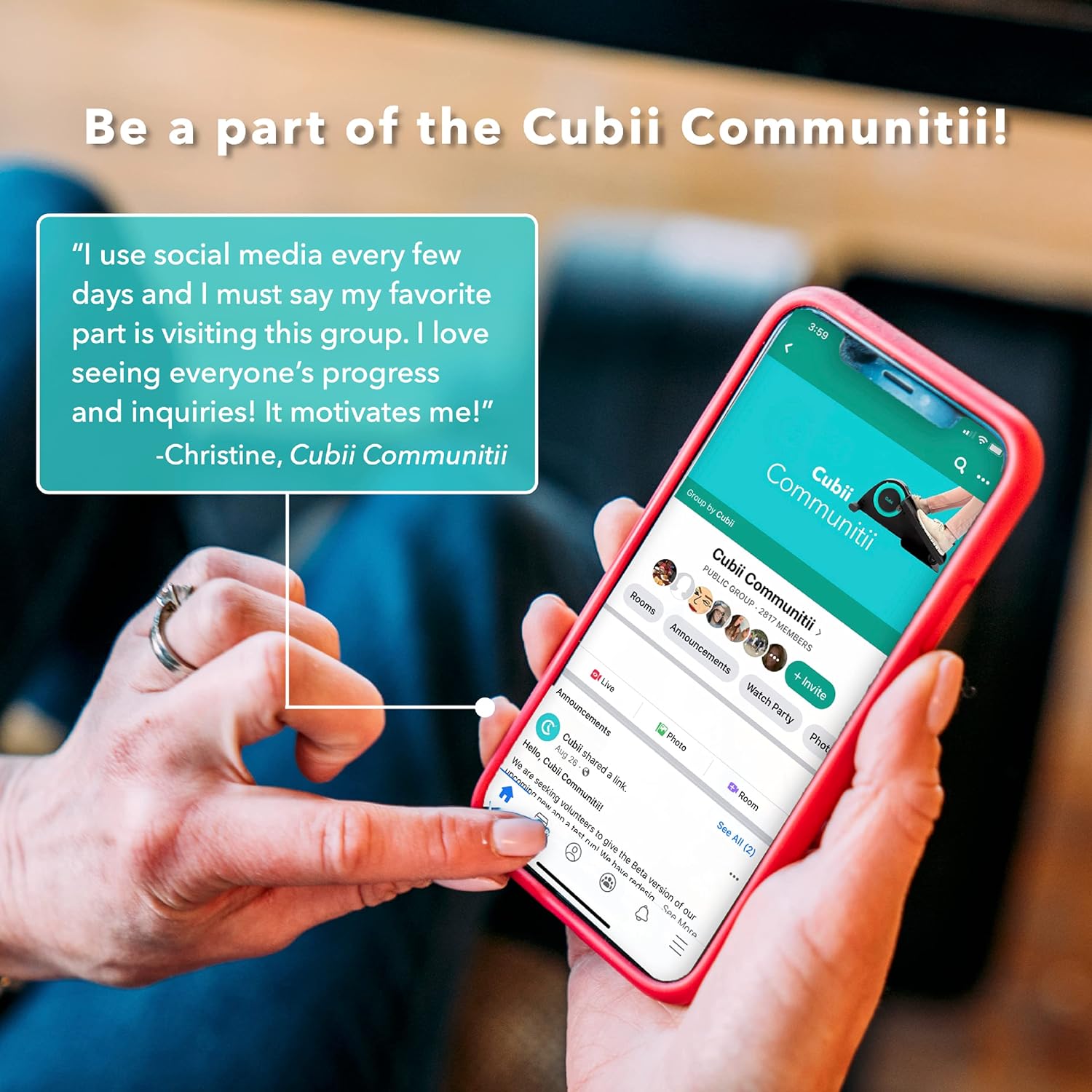 Cubii JR2 Seated Under Desk Elliptical for Home Workout, Floor ...