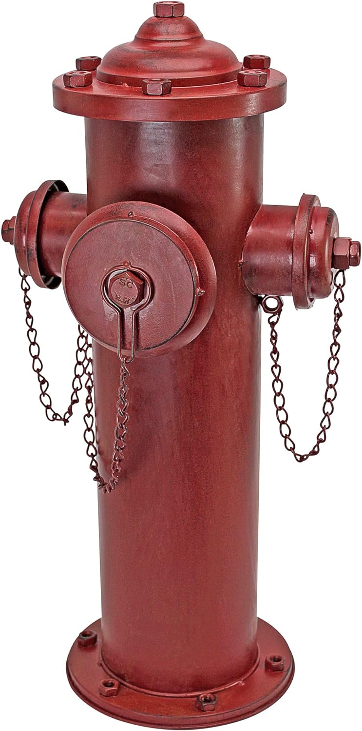 Design Toscano DC122012 Fire Hydrant Statue Puppy Pee Post and Pet ...