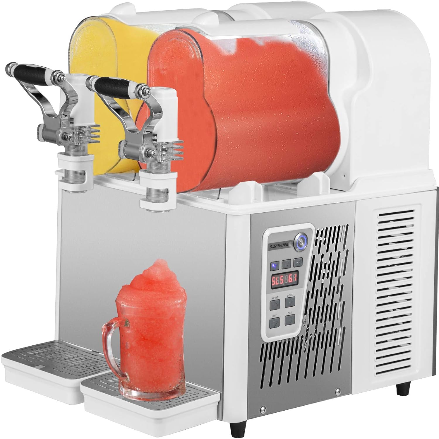 Small Appliances 110V Slushy Machine, 3L x 2 Daiquiri Machine ...