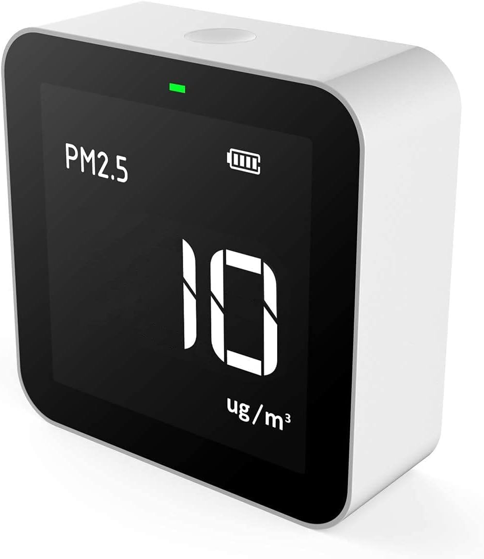 Temtop 4 in 1 Air Quality Monitor Indoor Air Pollution Detector PM2.5 ...