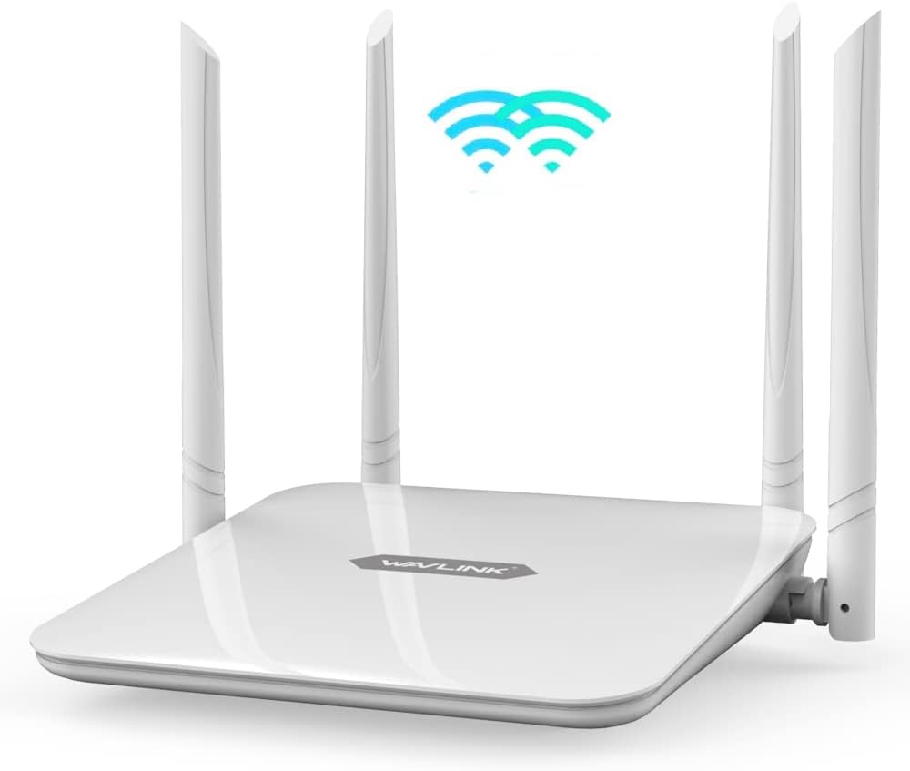 Gigabit WiFi Router,WAVLINK Home Router 1200Mbps WiFi Router,High Power ...