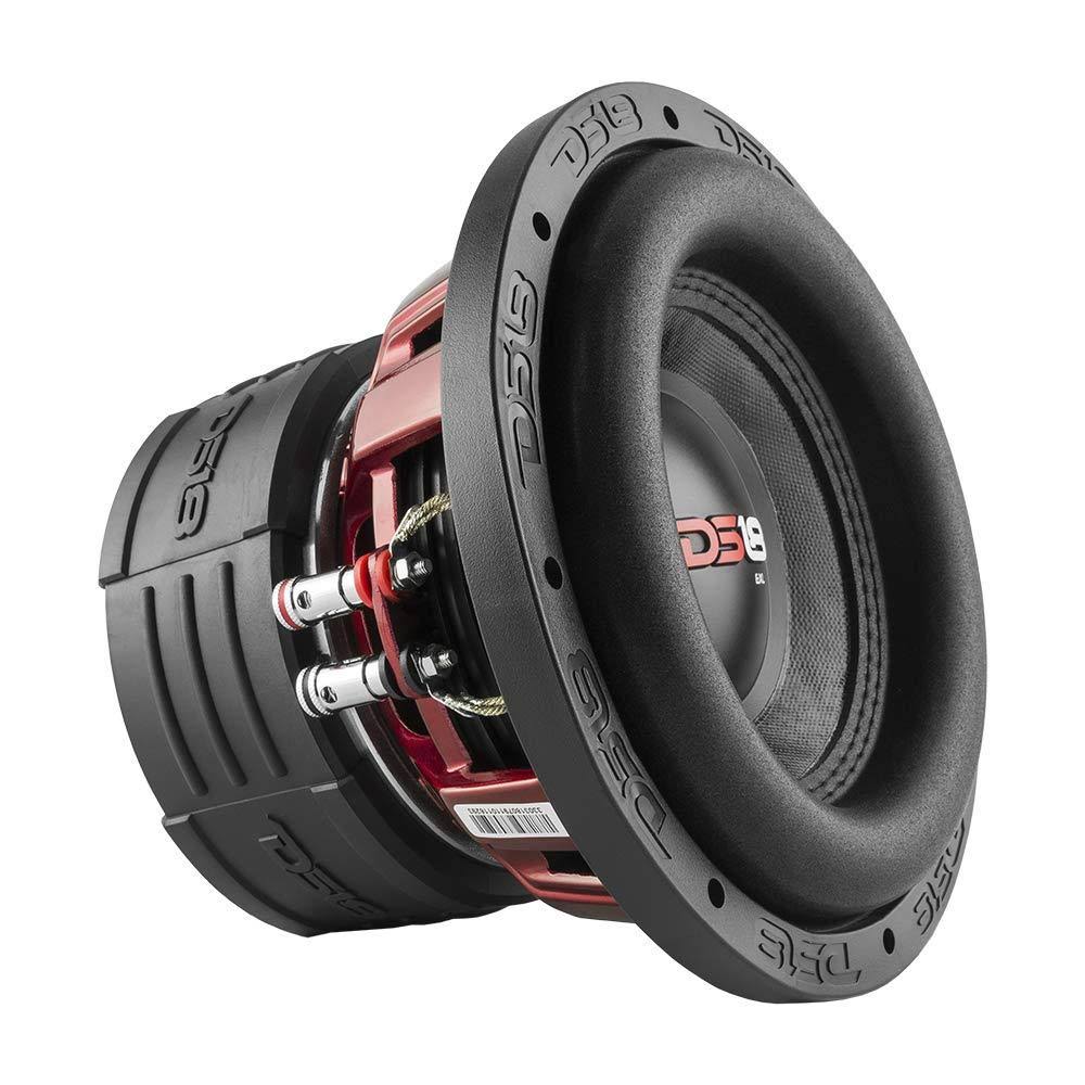 8 inch Subwoofer 1200 Watts Dual 4 Ohm DVC DS18 Exl-x8.4d, Black ...