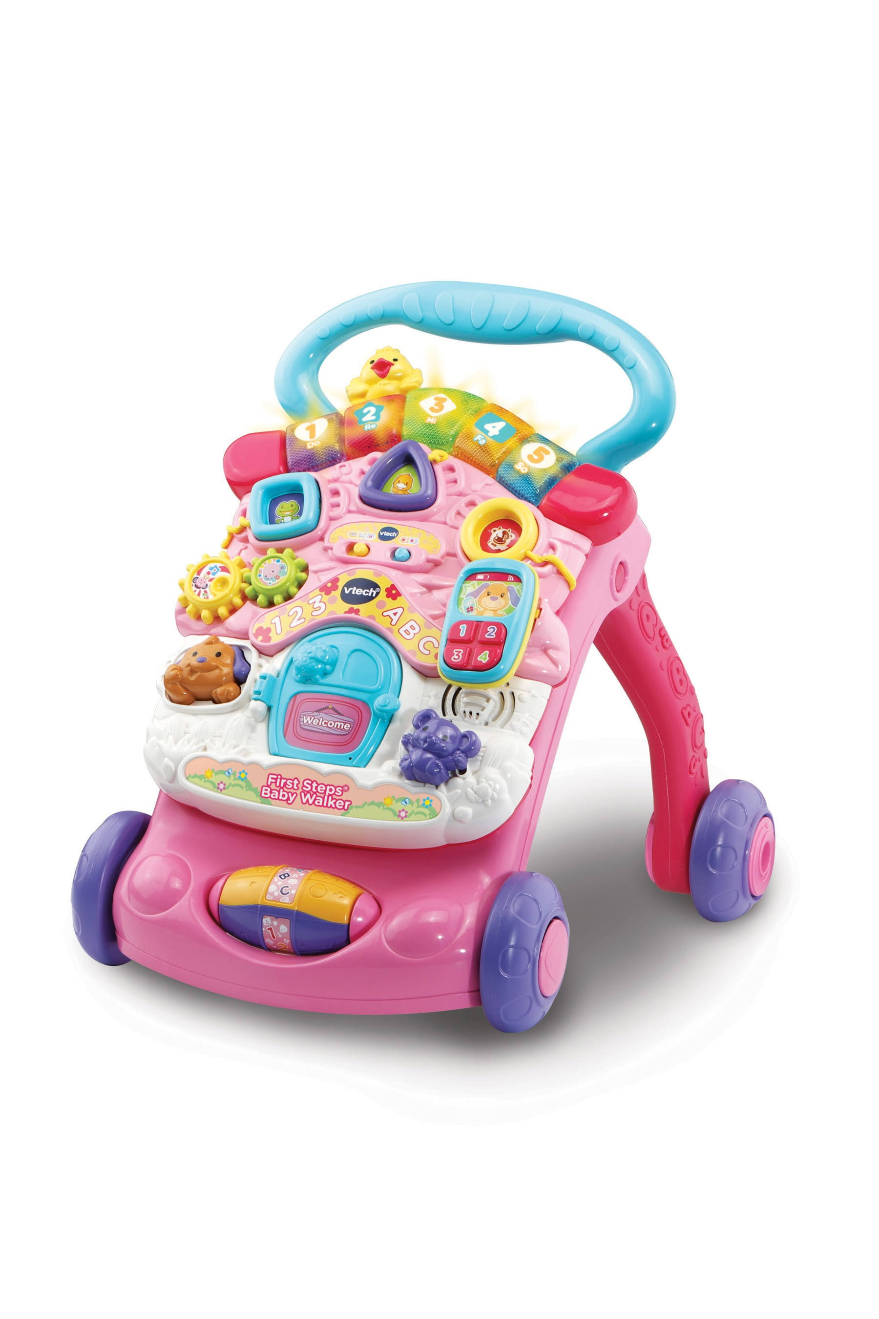 Vtech 505653 First Steps Baby Walker Pink - Lorphan