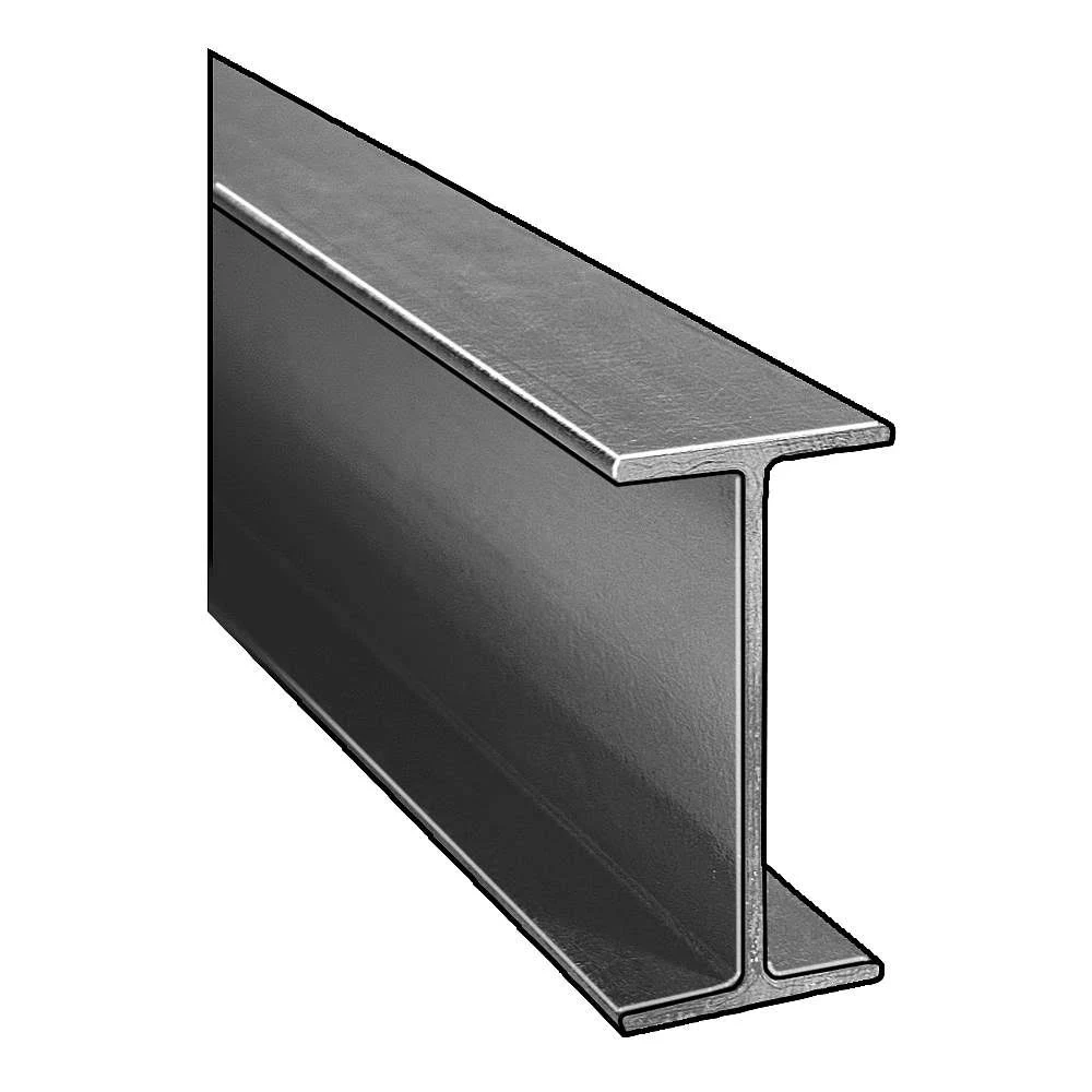Dynaform 871160 I-Beam, ISOFR, Gray, 4x2 in, 1/4 in Th, 10 ft - Lorphan