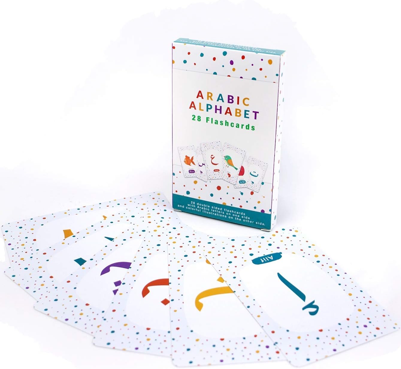 Flash Cards Arabic Flash Cards - Arabic Alphabet for Kids with English ...