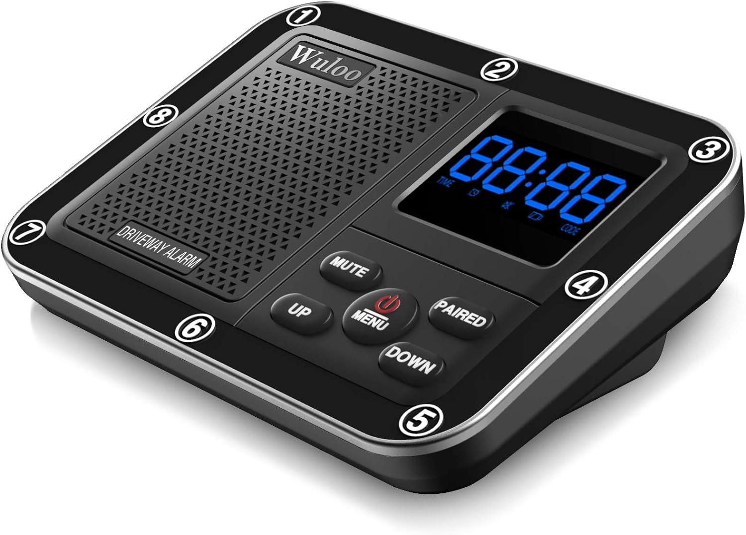 Wireless Driveway Alarm 1800 Feet Long Range Motion Sensor Alert System ...