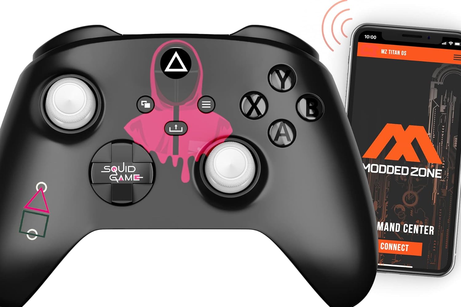 Black/Gold Smart Rapid Fire Custom Modded Controller for Xbox One S ...