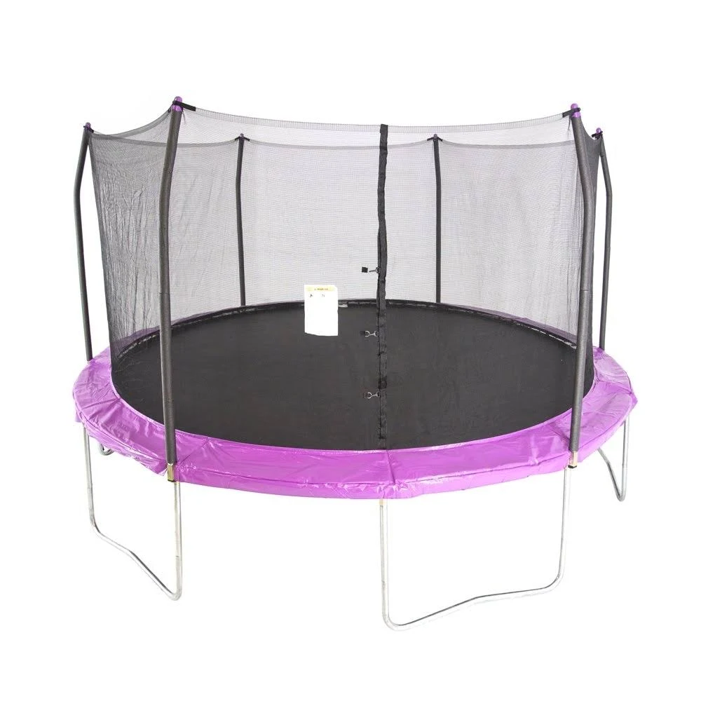 Skywalker Trampolines 15-foot Trampoline with Enclosure Purple - Lorphan
