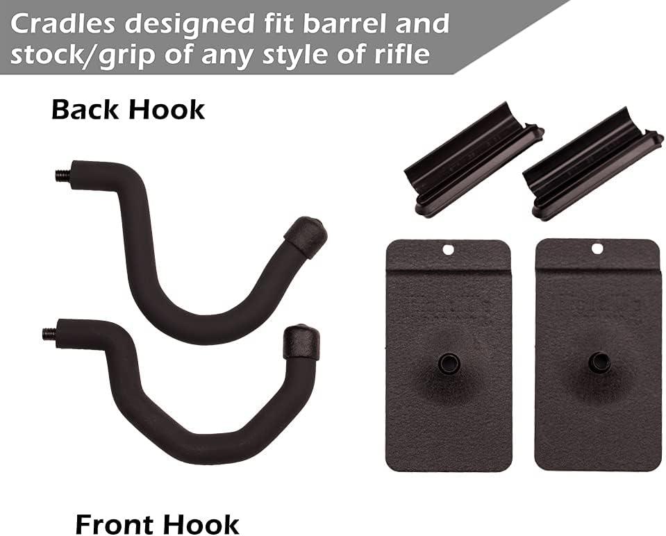 Shooting - Slat Wall Horizontal Gun Rack Storage and Shotgun Hooks ...