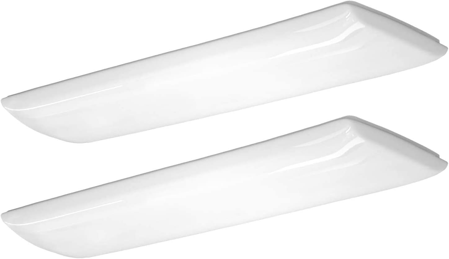 AntLux 4FT LED Puff Light Flush Mount 60W, 6600LM, 4000K, 4 Foot ...