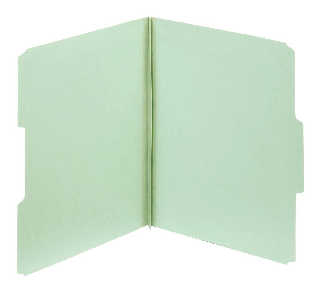 Pendaflex File Folders with Fasteners Letter Size 1/3 Cut 2in ...