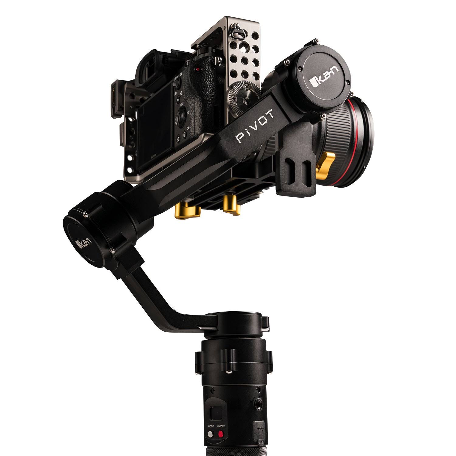 Ikan Pivot Angled 3-Axis Handheld Gimbal Stabilizer - Revivalcandy