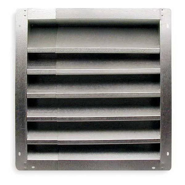 Dayton 4F955 Louver, Intake, 24-36 in, Aluminum - Revivalcandy