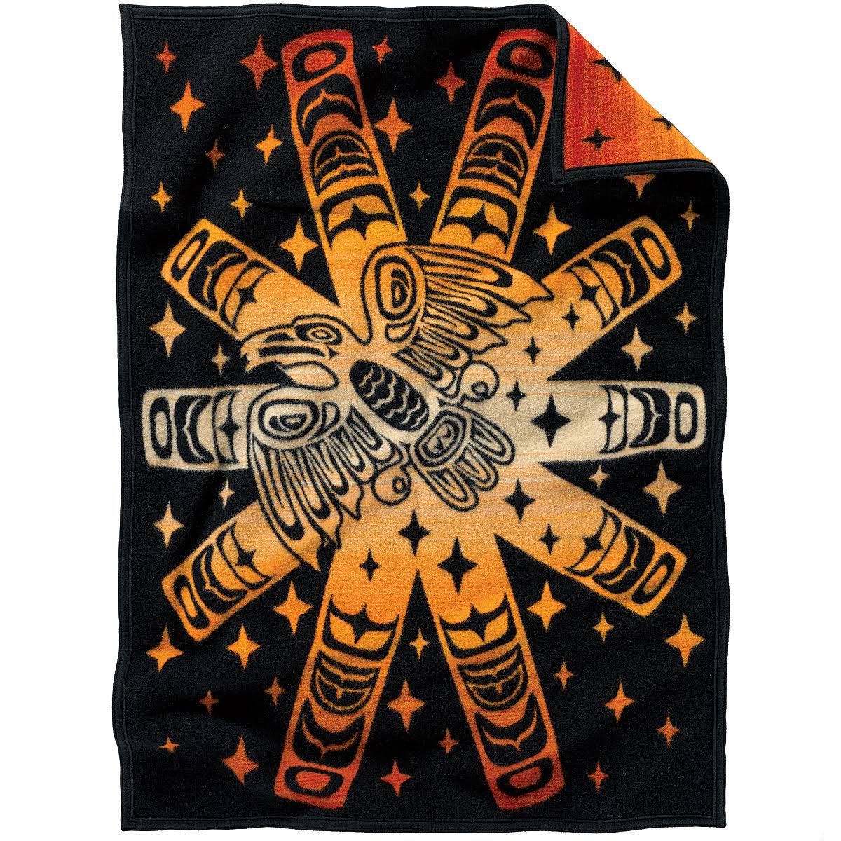 Pendleton Raven Sunburst Muchacho Wool Baby Blanket - Revivalcandy