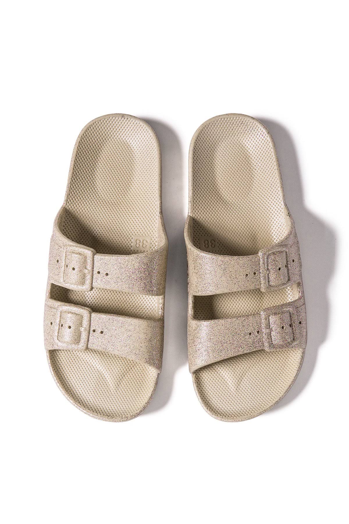 Freedom Moses Waterproof Slides in Celeste Sands - Gifts for Her - Ritoyou