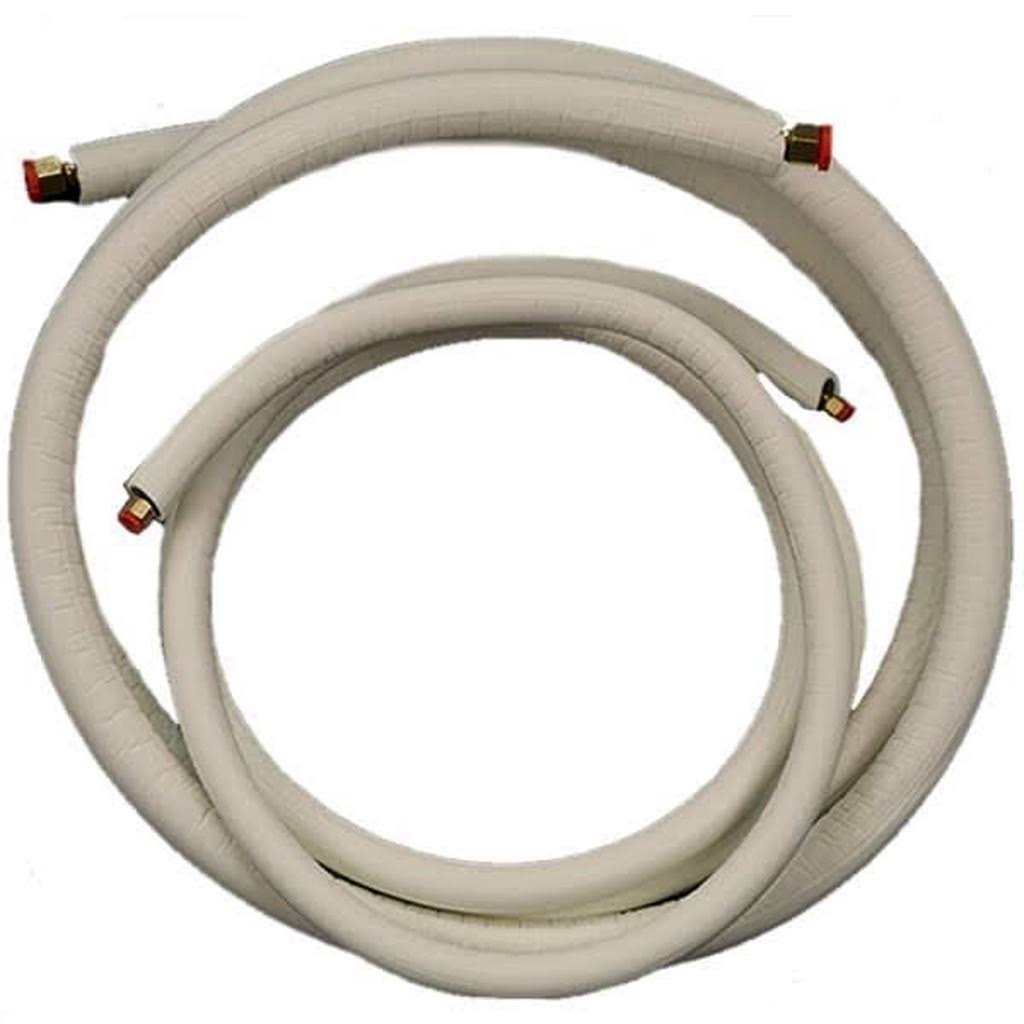 EZ Pull 1/4 inch LL x 1/2 inch SL 100 ft. Line Set with Flare Fittings ...