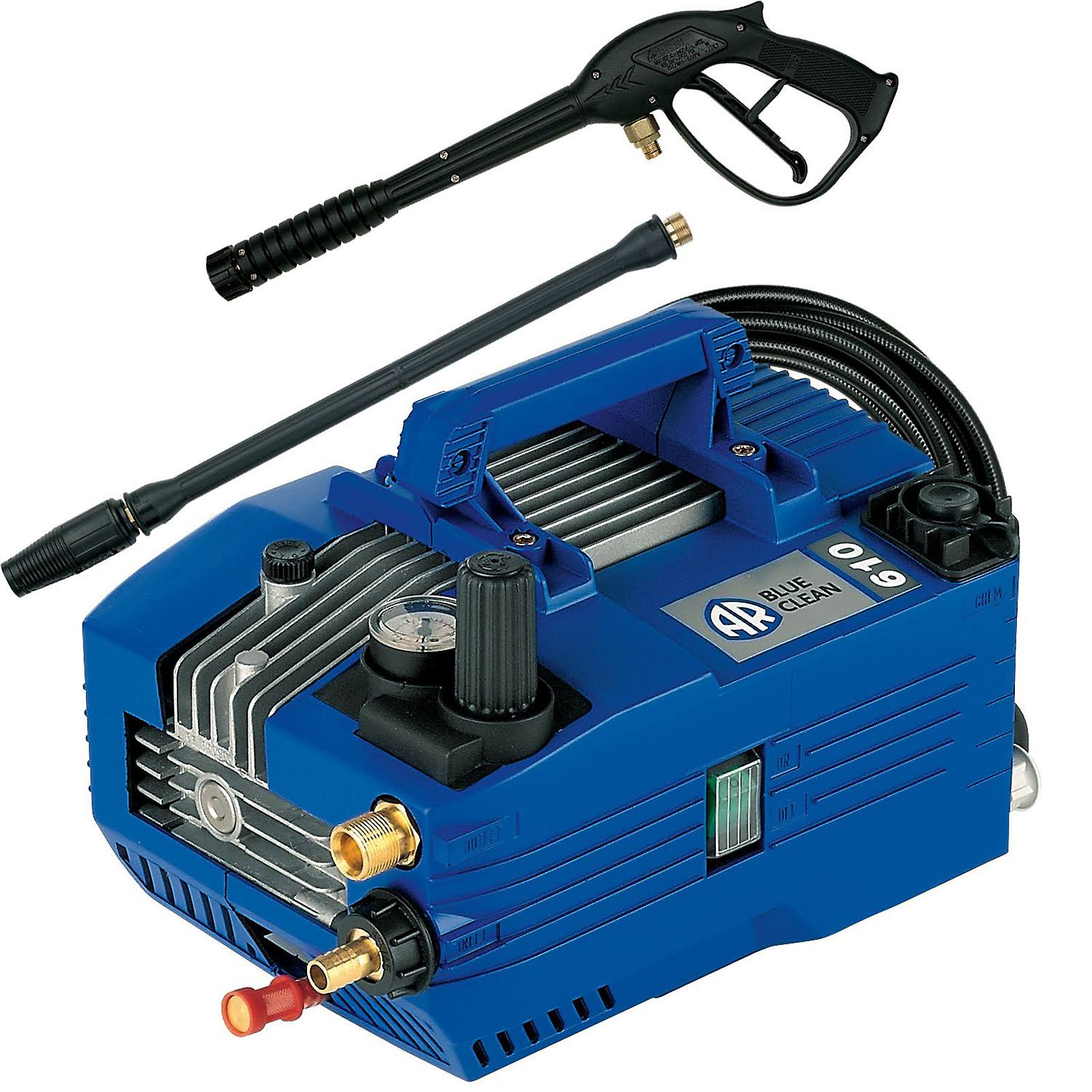 AR Blue Clean AR610 1350 PSI 1.9 GPM Industrial Electric Hand Carry ...