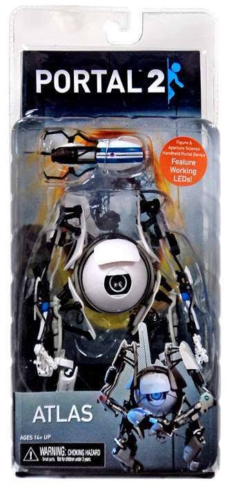 Portal 2 - 7″ Atlas Deluxe Action Figure with LED Lights - Ritoyou