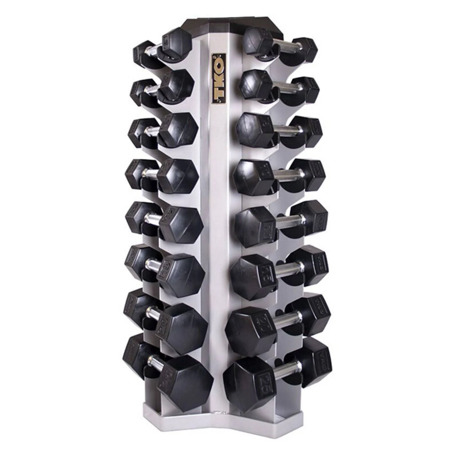 TKO 8 Pair Vertical Dumbbell Rack - Ritoyou