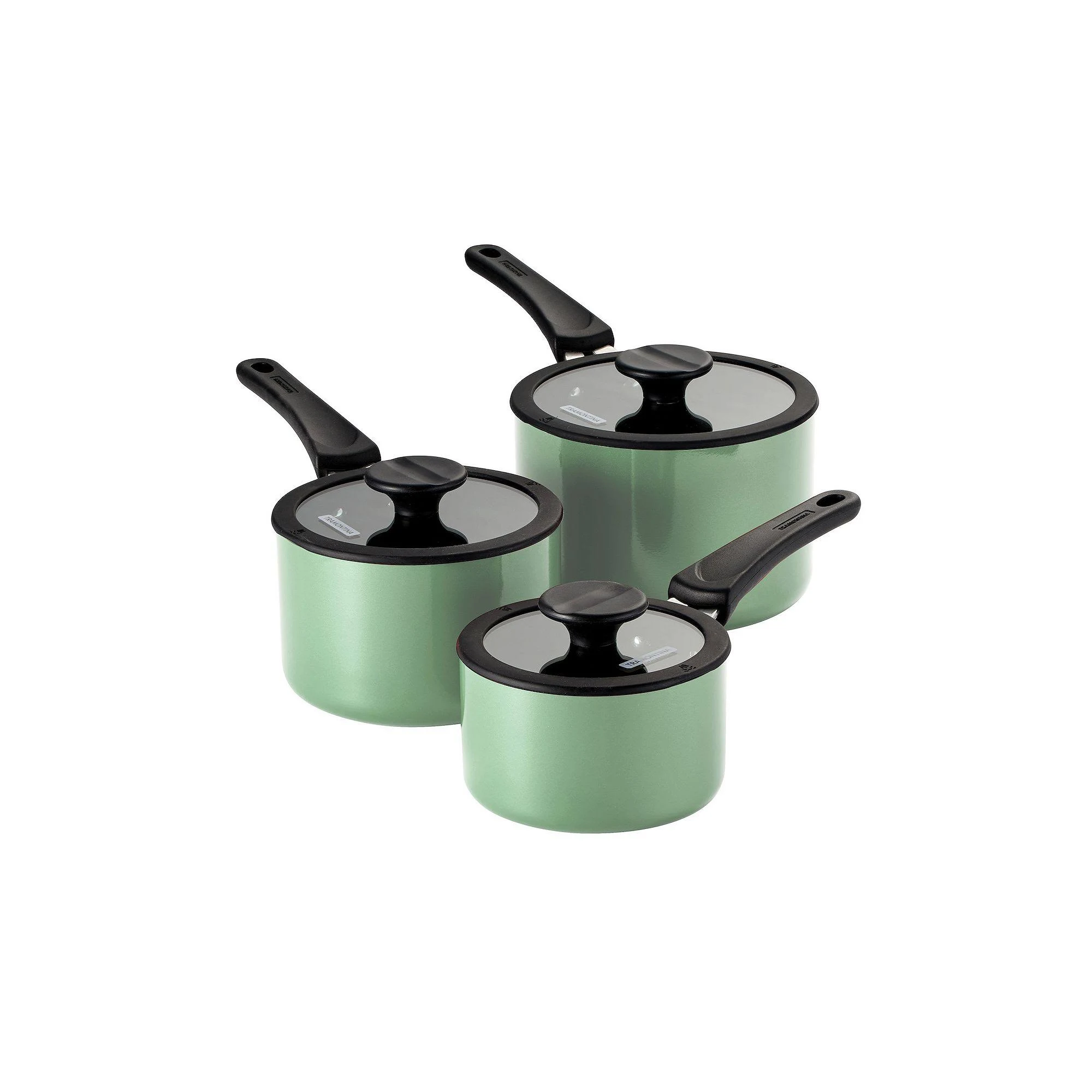 Tramontina Nesting 6 pc. Nonstick Cookware Set, Green - Ritoyou