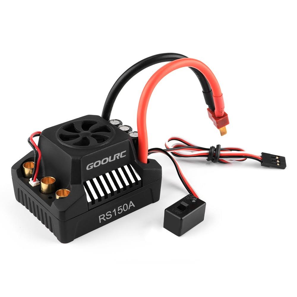 Goolrc 150A Brushless ESC Electric Speed Controller 6.0v/8.4v/5a Bec ...