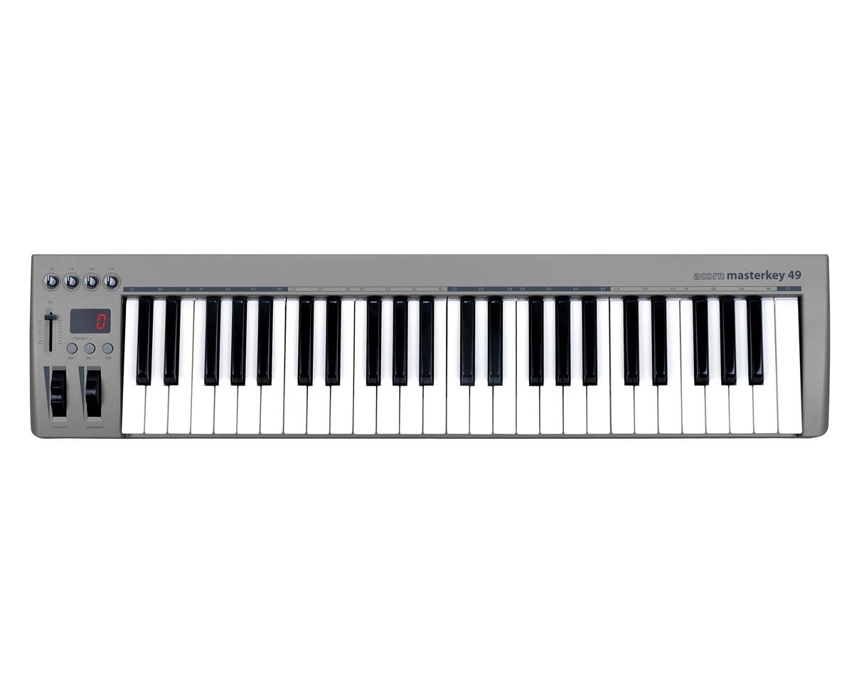 Acorn Instruments Masterkey 49 USB Midi Controller Keyboard - Ritoyou