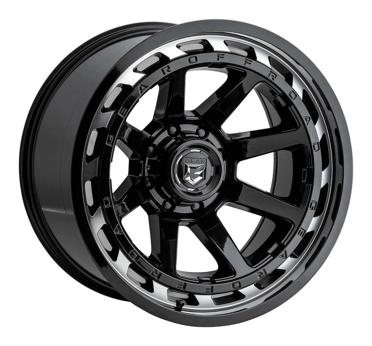 Gear Off Road Wheels 754MB. 20 inch Black Rims - Ritoyou