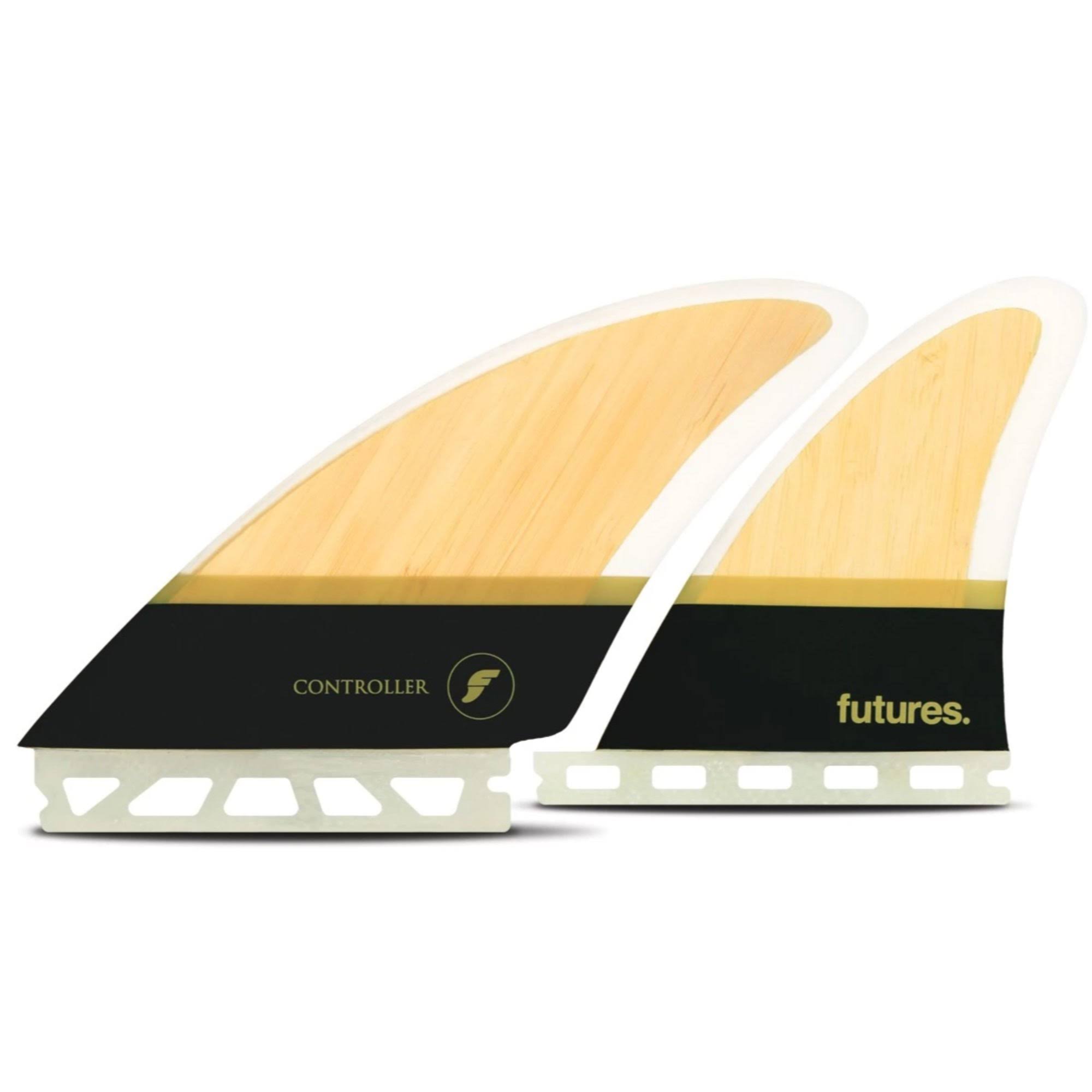 Futures Honeycomb Fin Set Controller Quad Bamboo/Brown - Ritoyou