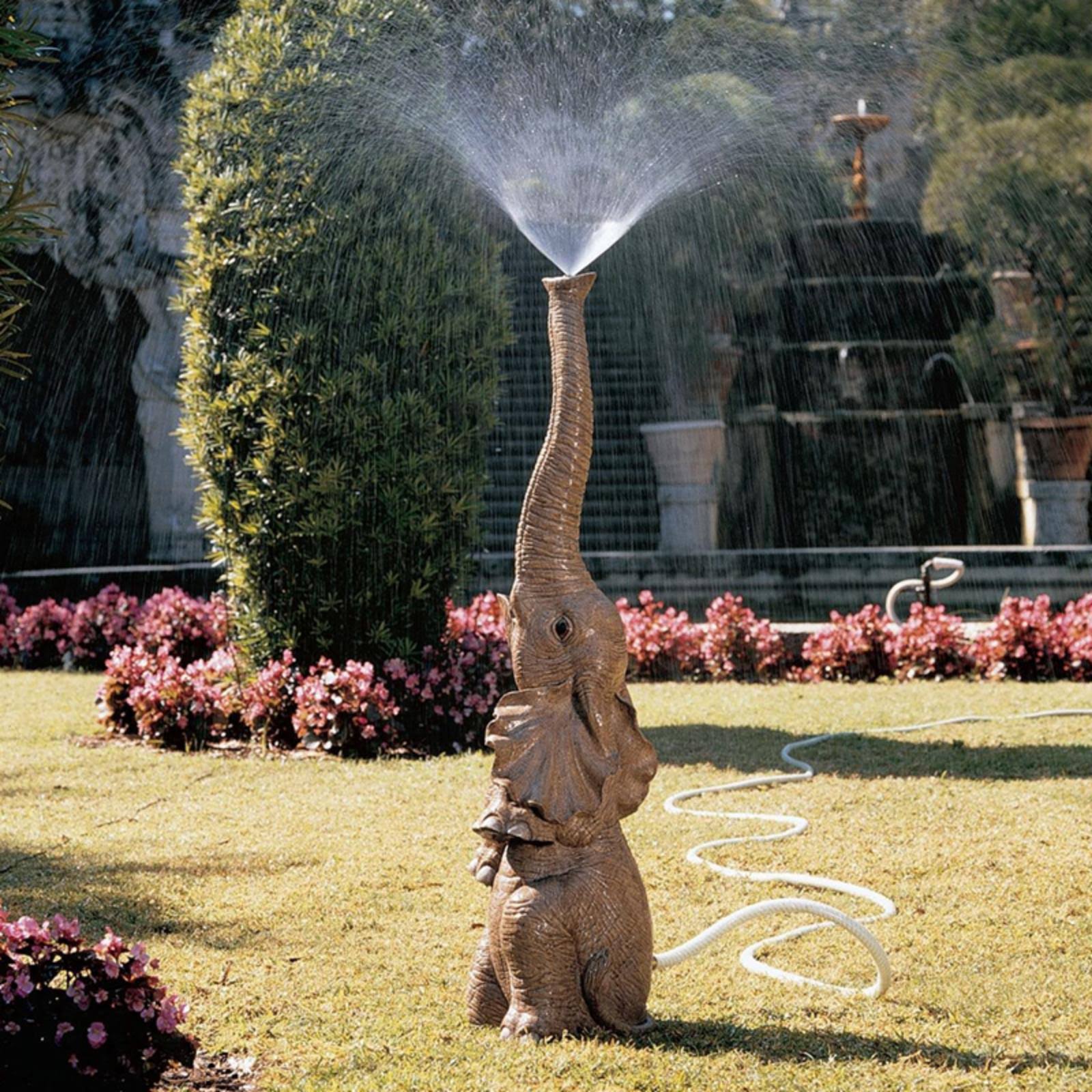 Design Toscano NG28198 Tiny The Elephant Sprinkler - Ritoyou