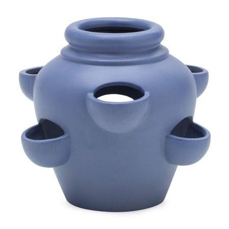 Belham Living Cape May Strawberry Pot, Blue - Ritoyou