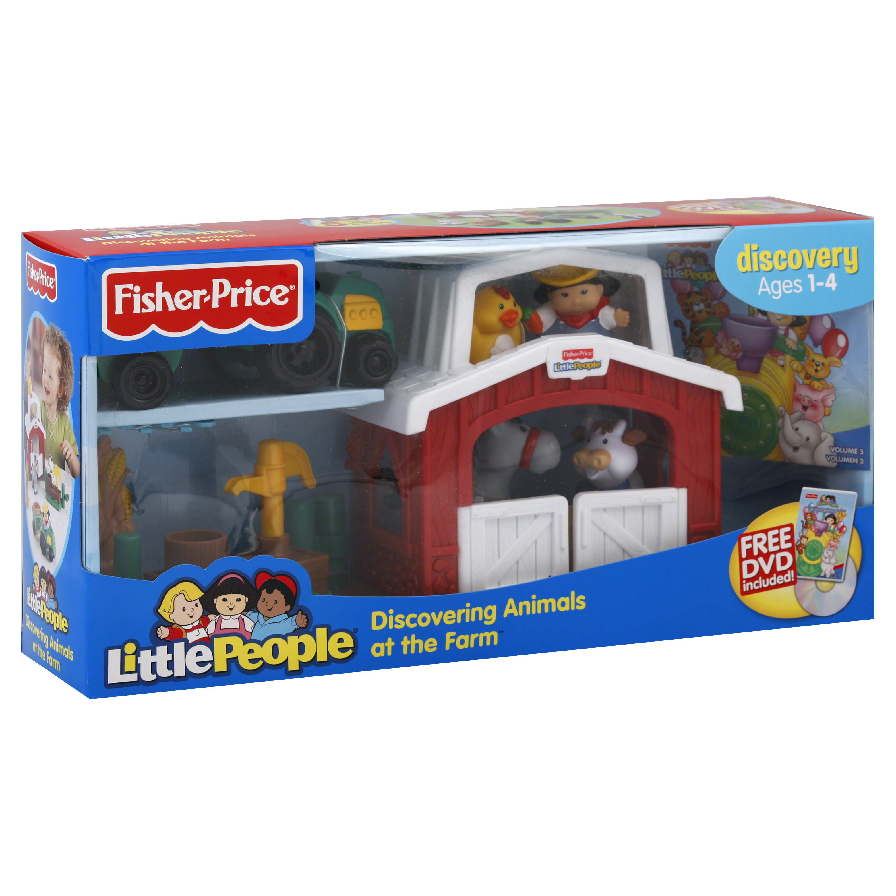 Fisher Price Little People Farm Set, Discovering Animals at the Farm ...