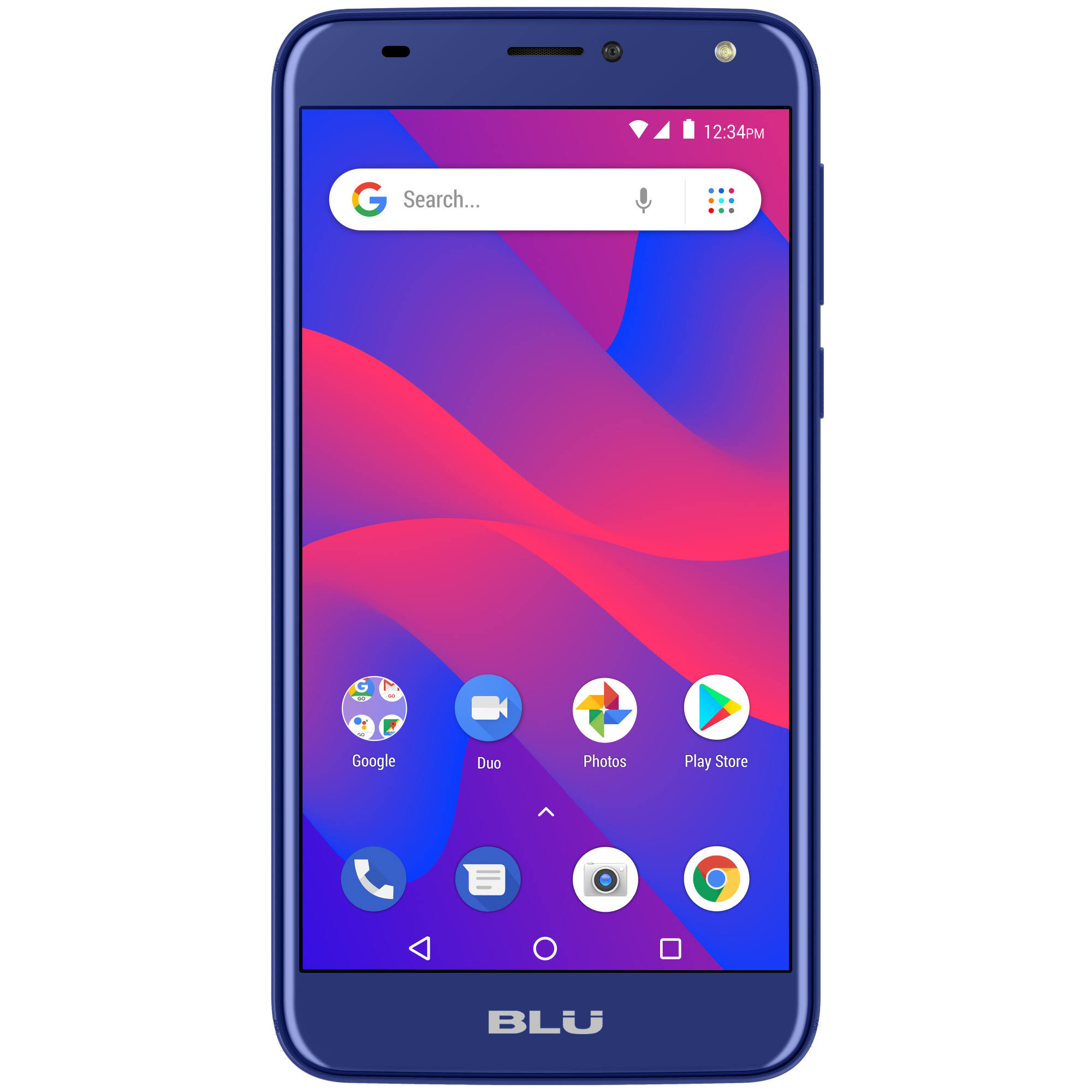 Blu C6 8GB Dual-SIM withdual 8MP|2MP Camera - Blue - Ritoyou