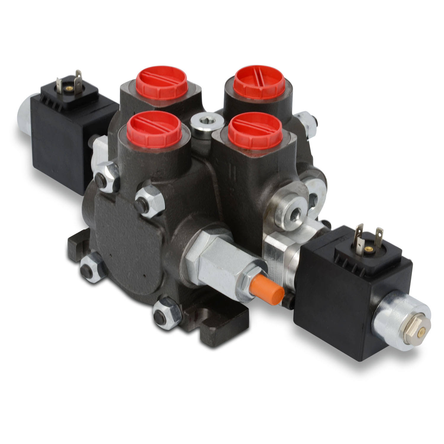 Hydraulic Solenoid Directional Control Valve, Double Acting, 1 Spool ...