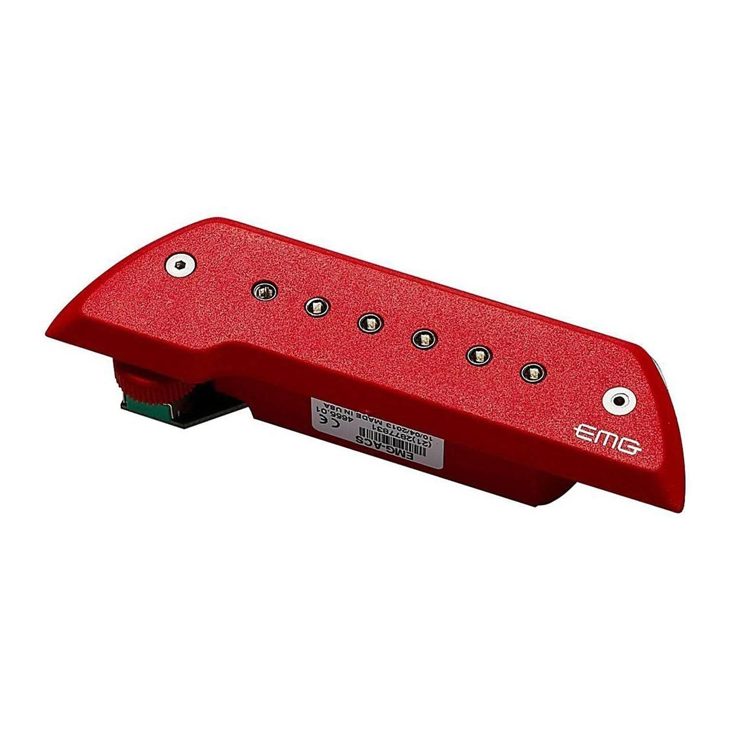 EMG ACS Acoustic Guitar Pickup Red - Ritoyou