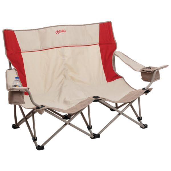 Bass Pro Shops Eclipse Tandem 2-Person Chair - Bossa Nova Red - - Ritoyou