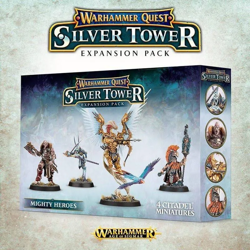 Warhammer Quest - Silver Tower Expansion - Mighty Heroes - Ritoyou