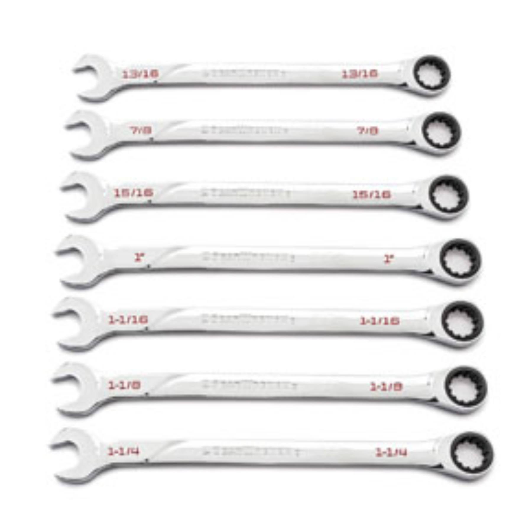 GearWrench 86452 7 PC 120XP Universal Spline SAE XL Combination Set ...