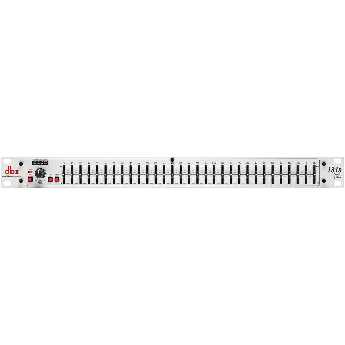 DBX 131S Single 31 Band Graphic Equalizer - Ritoyou