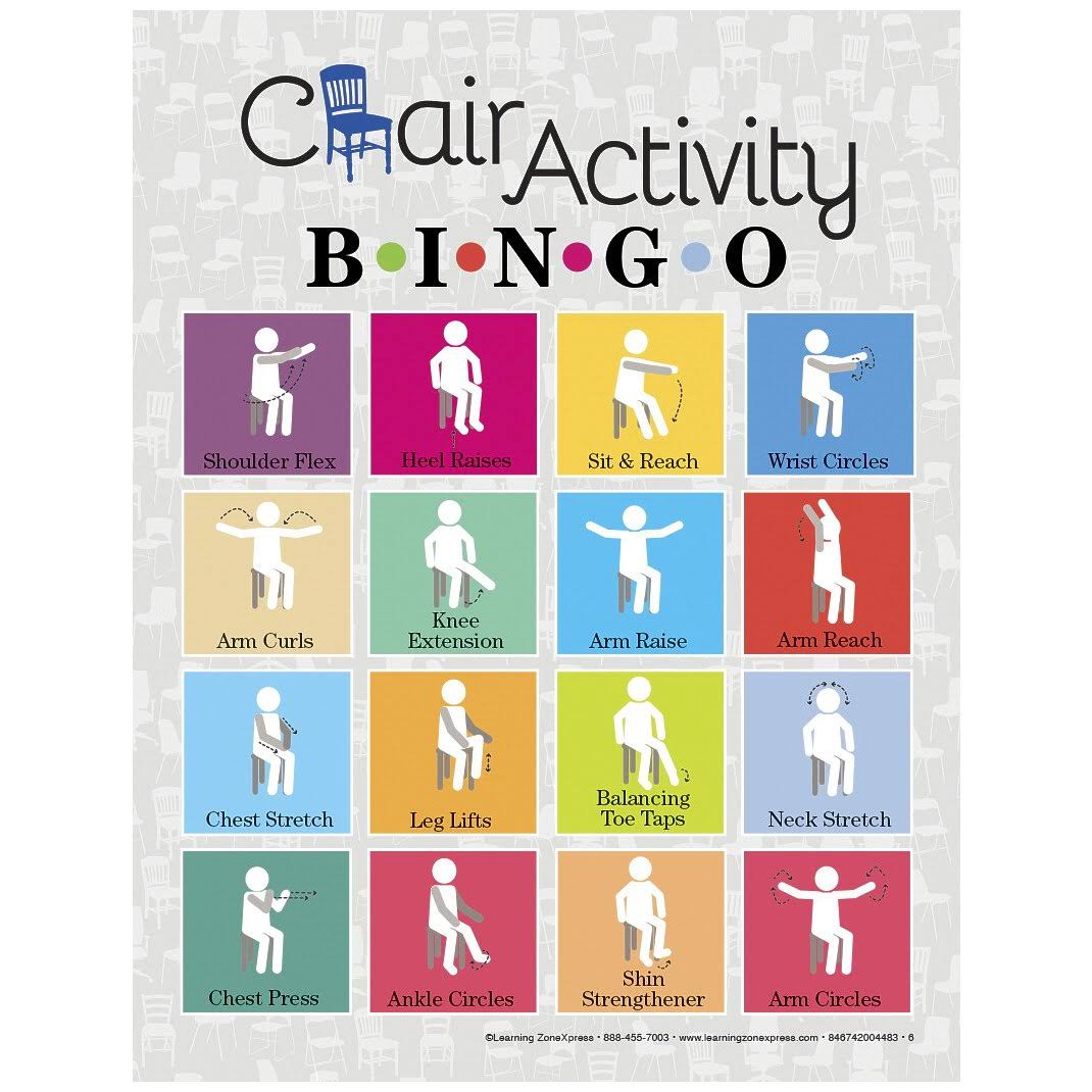 Learning ZoneXpress Chair Activity Bingo - Ritoyou
