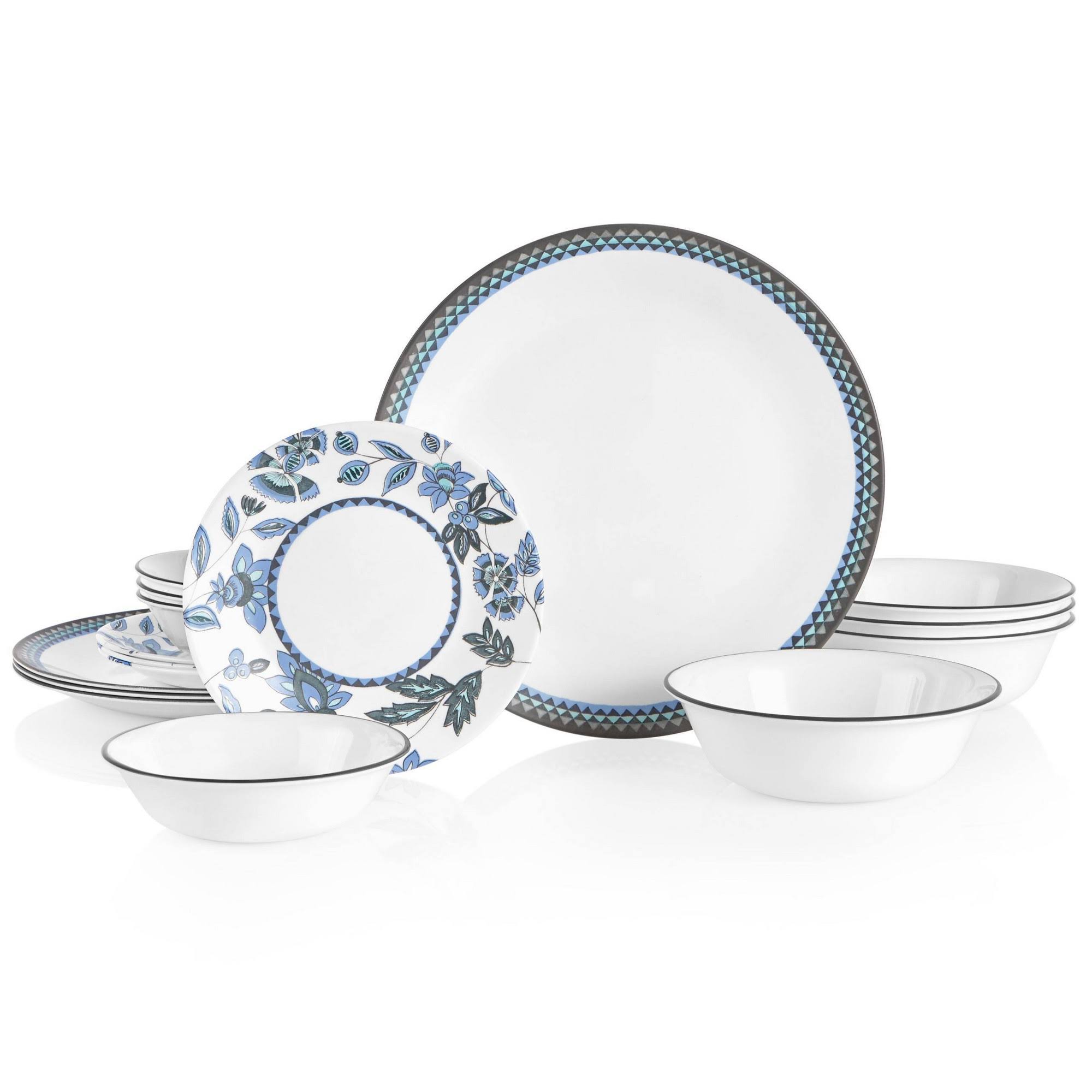 Corelle 16pc Vitrelle Veranda Dinnerware Set - Ritoyou