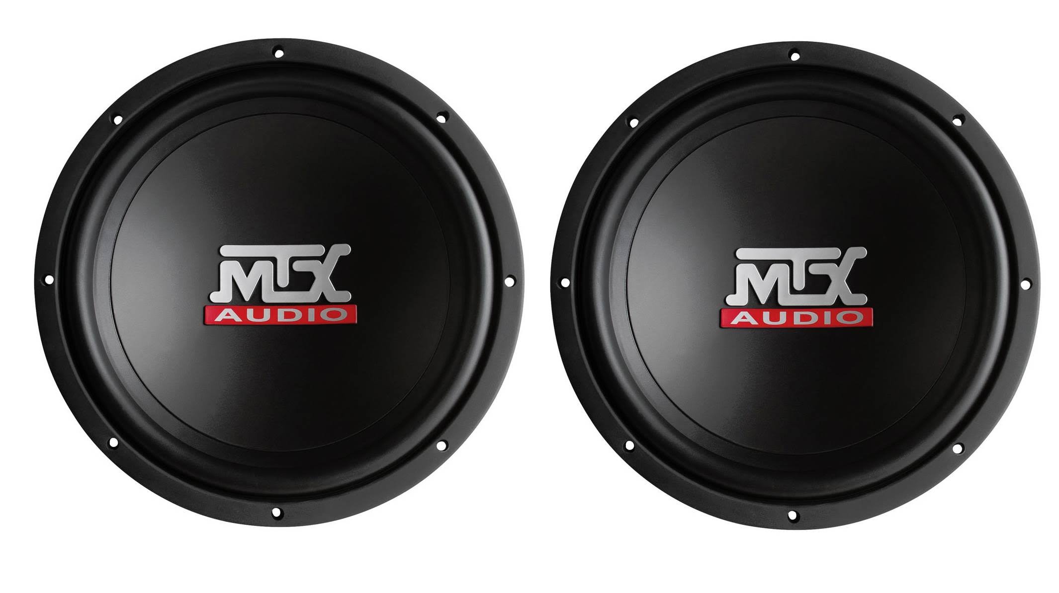 2 New MTX Audio TN12-04 12x22 SVC 800 Watt Sub Car Power Car Power ...